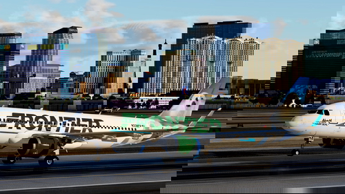 (8K) Frontier Airlines A320-251neo "North the Harp Seal" (N338FR) » X ...