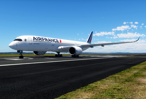 A350-900 Air France F-HTYM "Fort-de-France" FFA350 » X-Plane 12