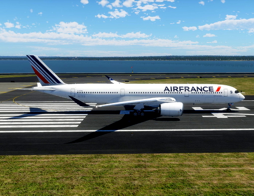 A350-900 Air France F-HTYM "Fort-de-France" FFA350 » X-Plane 12