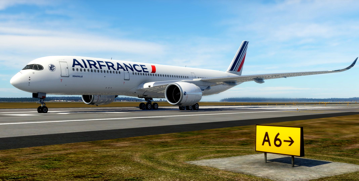 A350-900 Air France F-HTYR "Deauville" FFA350 - X-Plane.to
