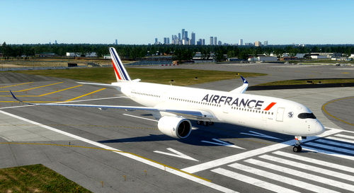 A350-900 Air France F-HUVJ "Paris" FFA350 » X-Plane 12