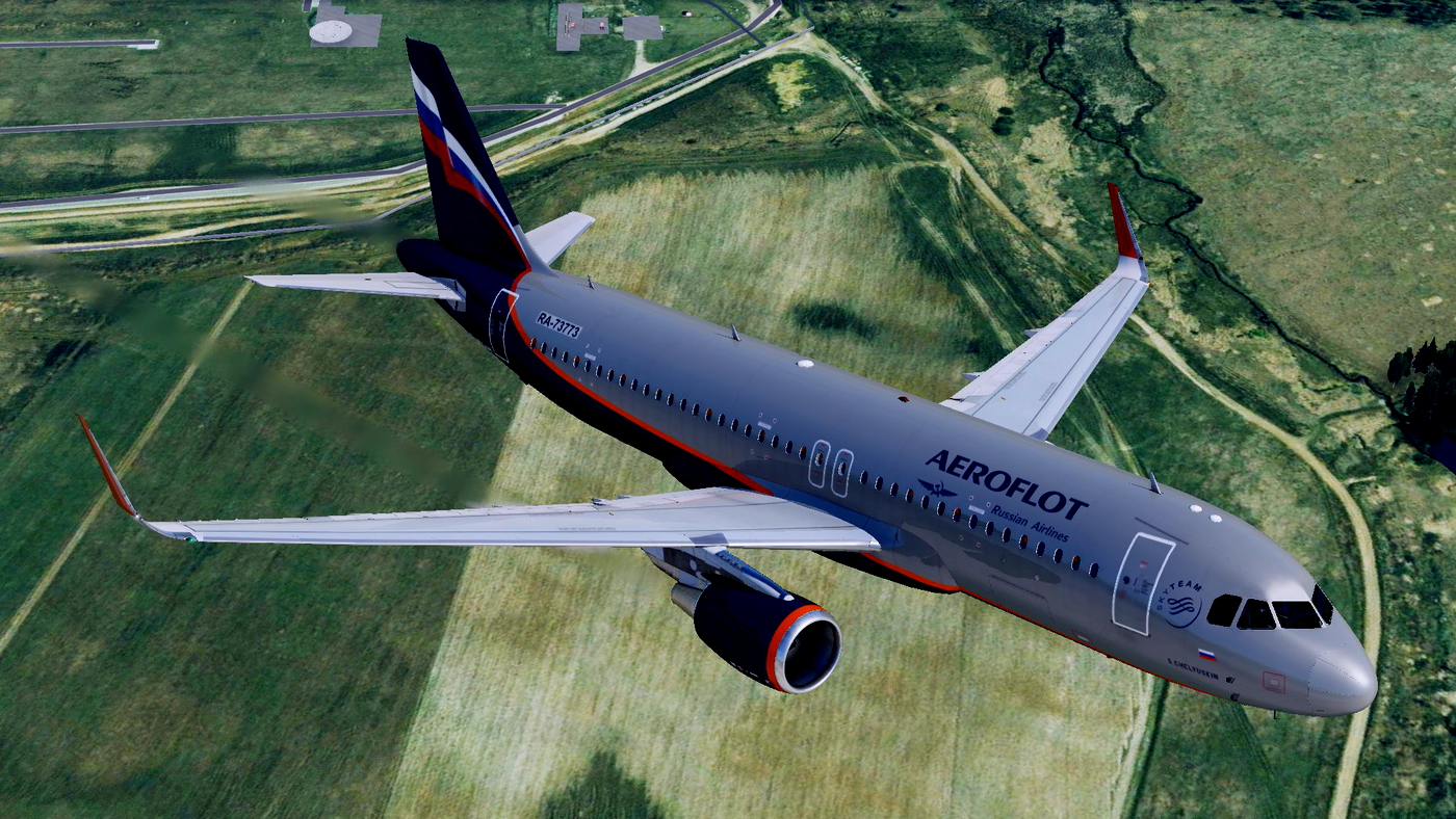 ⚡AEROFLOT 8K / RA-73773 / A320 [CEO MODE] - X-Plane.to