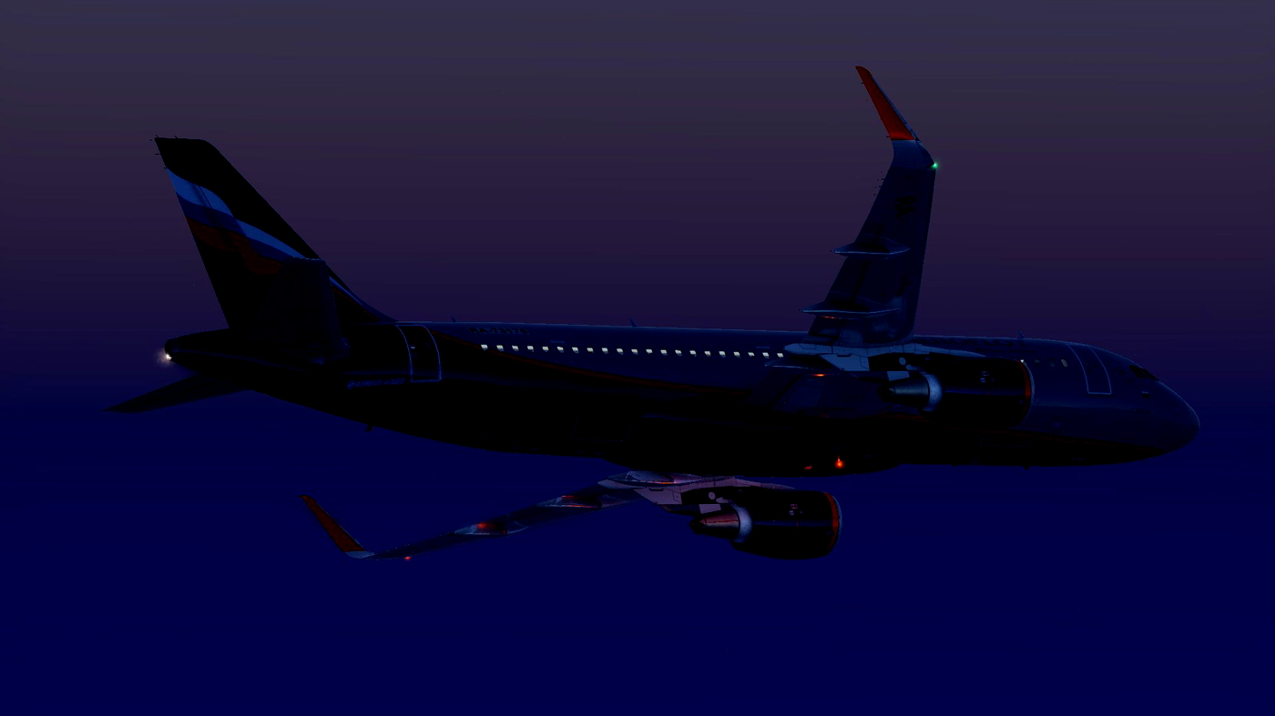 ⚡AEROFLOT PBR 8K / RA-73175 / TOLISS A320 [CEO] - X-Plane.to