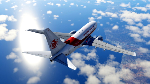 Air Algerie livery for the Boeing 737-600 » X-Plane 12