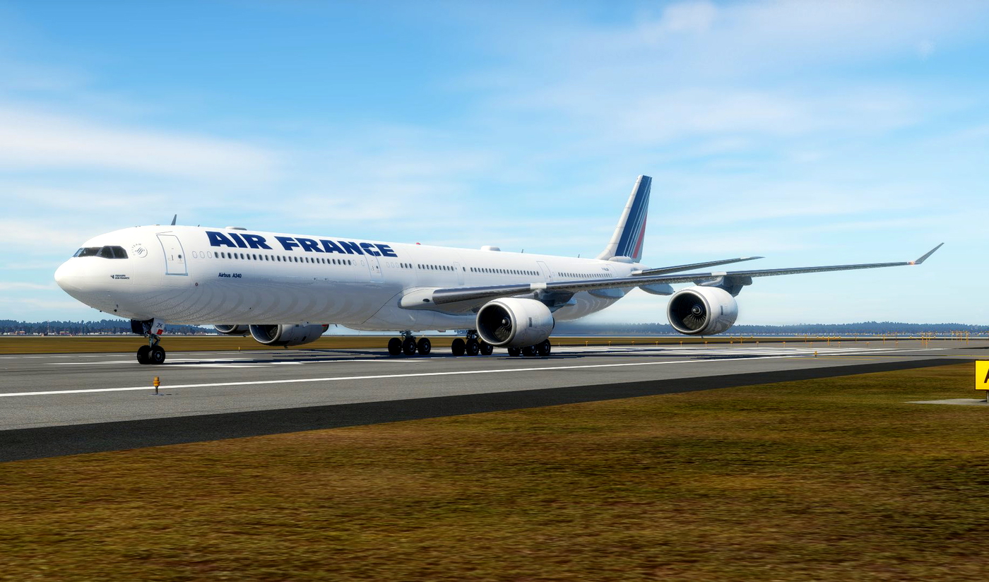 Air France A340-600 F-GLZK Toliss A340-600 - X-Plane.to