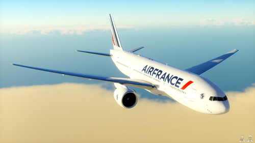 Air france Fleet B777-200ER FF V2 » X-Plane 12