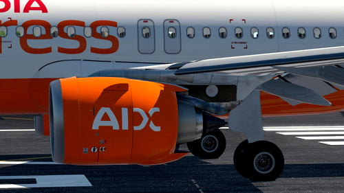 Air India Express a320neo VT-ATD » X-Plane 12