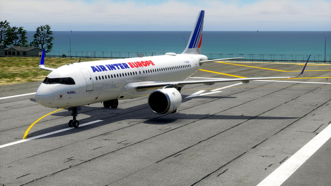 Air Inter Europe A320 NEO Fictional | Toliss A320N - X-Plane.to