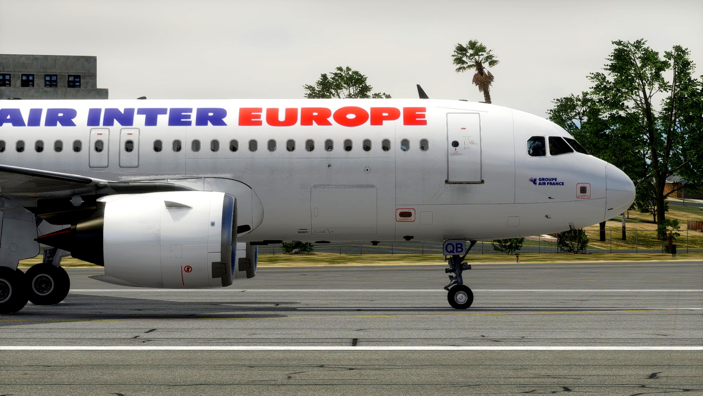 Air Inter Europe A320 NEO Fictional | Toliss A320N - X-Plane.to