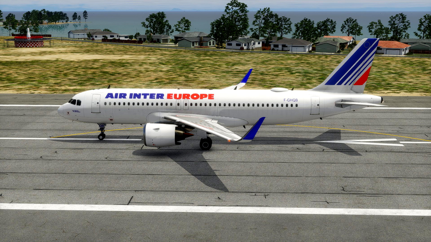 Air Inter Europe A320 NEO Fictional | Toliss A320N - X-Plane.to