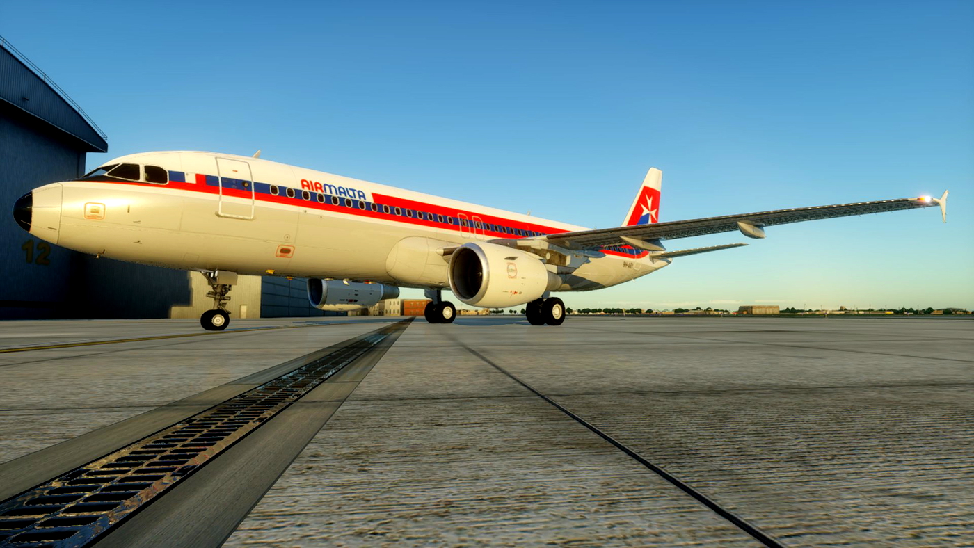 Air Malta Retro Livery 9H-AEI for ToLiss A320 - X-Plane.to