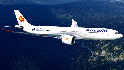 Aircalin livery for X-Works Airbus A330-900neo » X-Plane 12