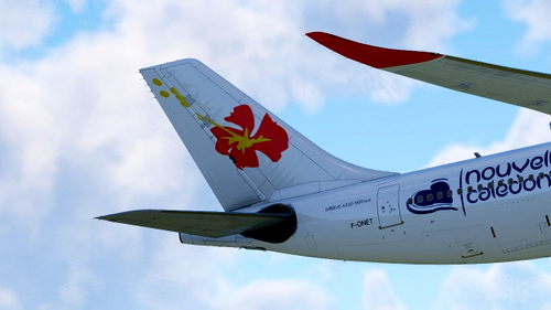 Aircalin livery for X-Works Airbus A330-900neo » X-Plane 12