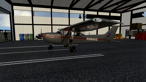 AirfoilLabs C172 NG Digital 1.4.0-Beta GG.CH livery - N984GG » X-Plane 12