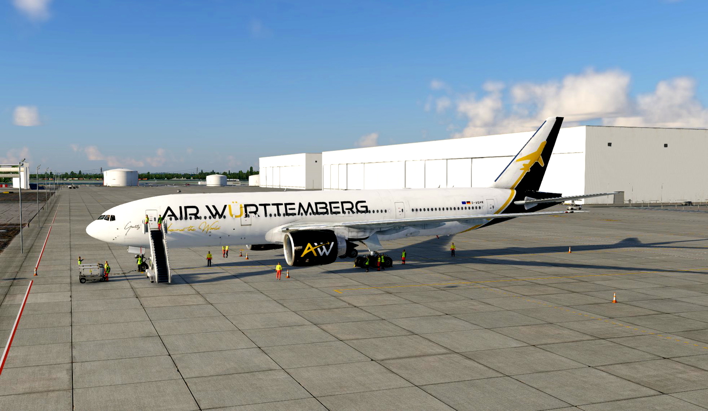 AirWuerttemberg Livery for Boeing 777-200ER and Freighter (Flight ...