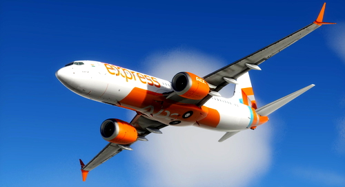 AIX Connect (Air India Express) VT-BXA for Max Team Design Boeing 737 ...