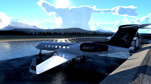 AKD GLF550 N141JE (JET EDGE) » X-Plane 12