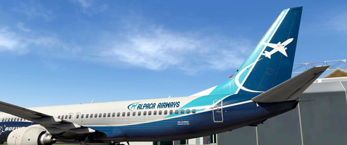 Alpaca Airways Boeing House Livery Pack | Zibo 737-800 » X-Plane 12