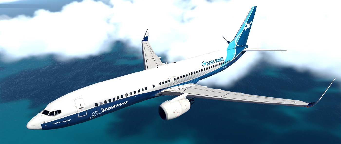 Alpaca Airways Boeing House Livery Pack | Zibo 737-800 » X-Plane 12