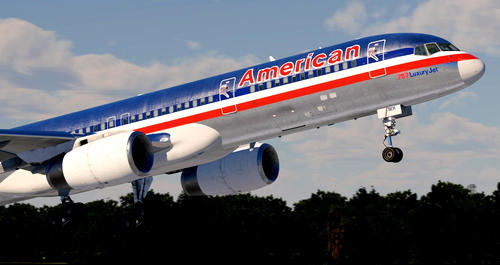 American Airlines "Bare Metal" B757-223 (FlightFactor) » X-Plane 12