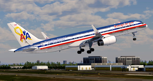 American Airlines "Flagship Freedom" B757-223 (FlightFactor) » X-Plane 12
