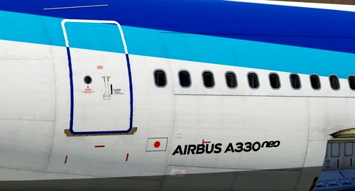 ANA Livery for X-WORKS A330-900 » X-Plane 12