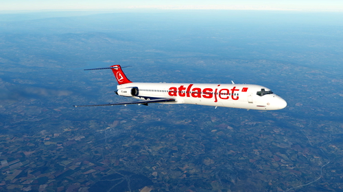 AtlasJet Livery (TC-AKM) » X-Plane 12