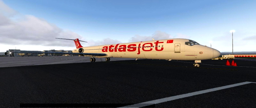 AtlasJet Livery (TC-AKM) » X-Plane 12