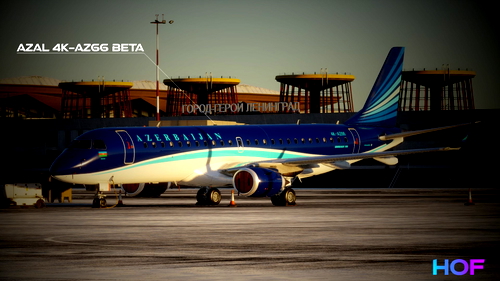 ⚡AZERBAIJAN AIRLINES / AZAL / E-JETS / 4K-AZ66 » X-Plane 12