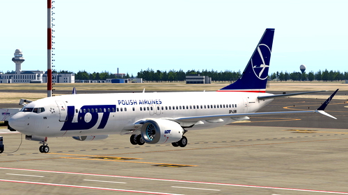 B737max8 PLL LOT SP-LVN » X-Plane 12