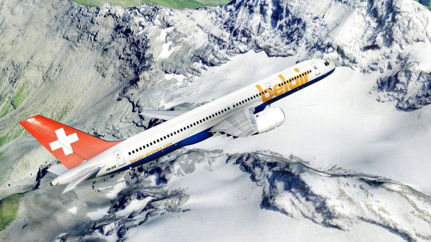 B757-200 Belair HB-IHS package (2002, 2004, 2006, 2007) RR - X-Plane.to