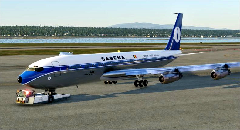 Boeing 707-320 Sabena Michael Wilson model - X-Plane.to