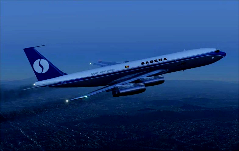 Boeing 707-320 Sabena Michael Wilson model - X-Plane.to