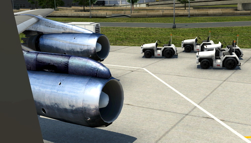 Boeing 720 by ShenShee Photoreal Texture Upgrade to Wheels and Engines ...