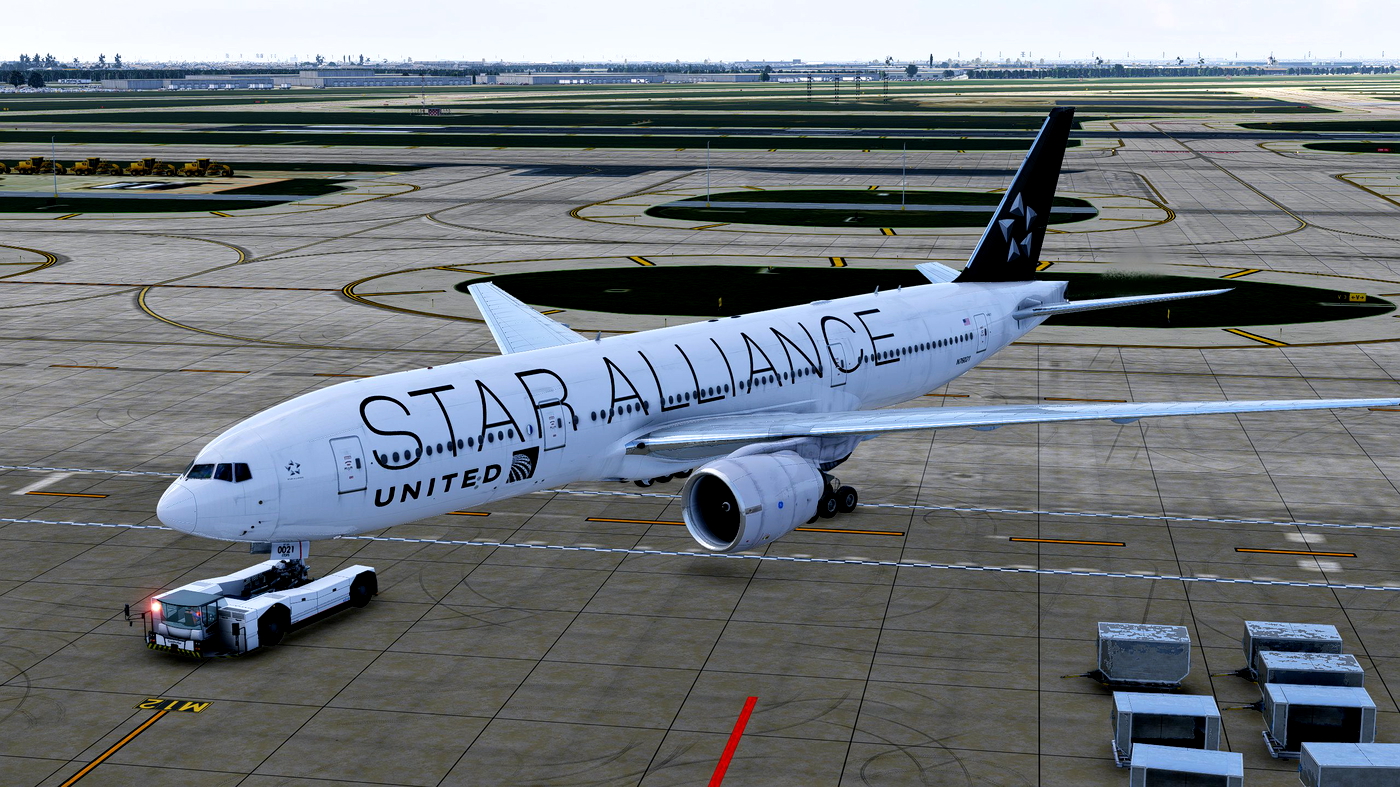 Boeing 777 United Star Alliance (N76021) | X-Plane.to