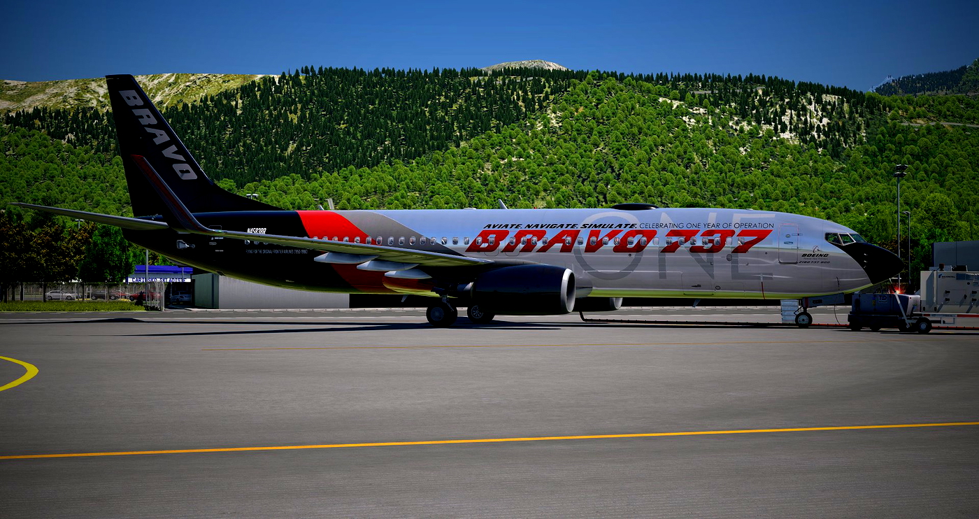 BRAVO 737 FIRST ANNIVERSARY LIVERY - X-Plane.to