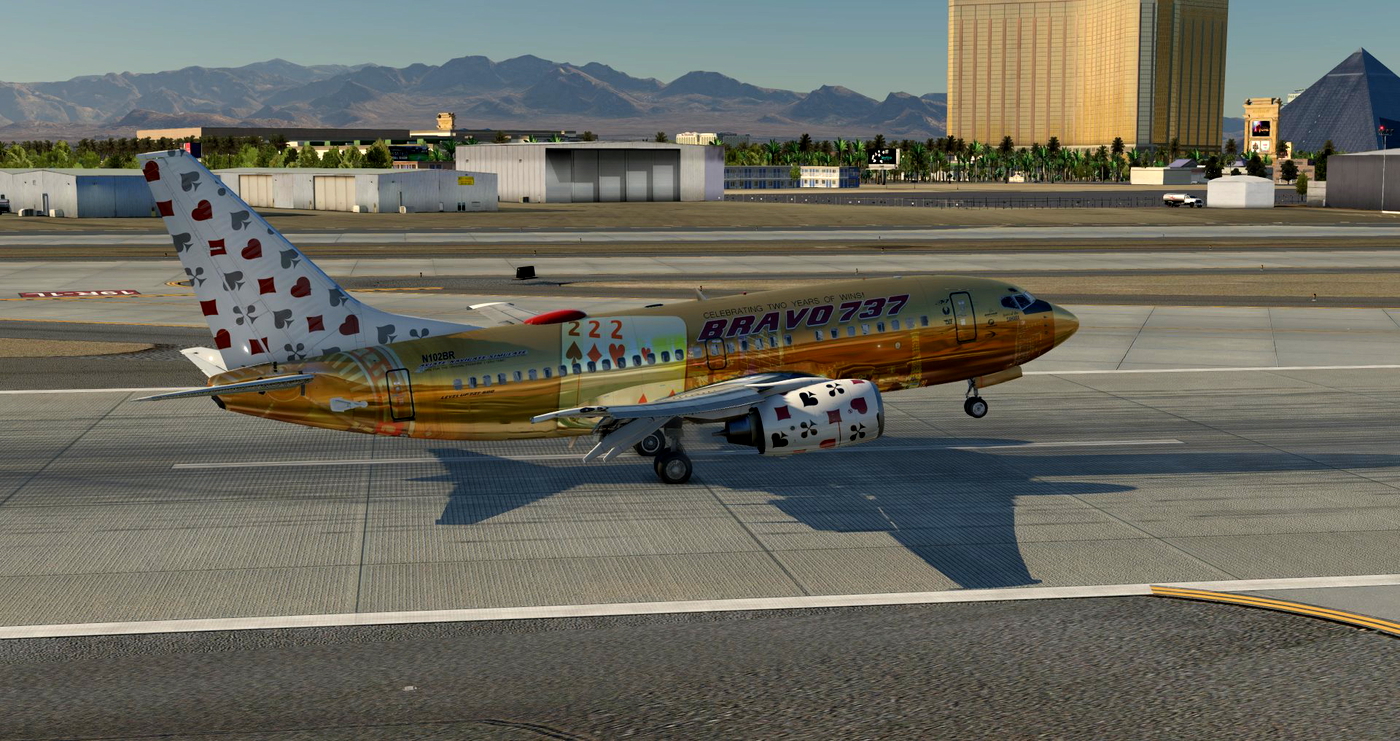 BRAVO 737 SECOND ANNIVERSARY LIVERY FOR THE LEVEL UP 737-600 - X-Plane.to