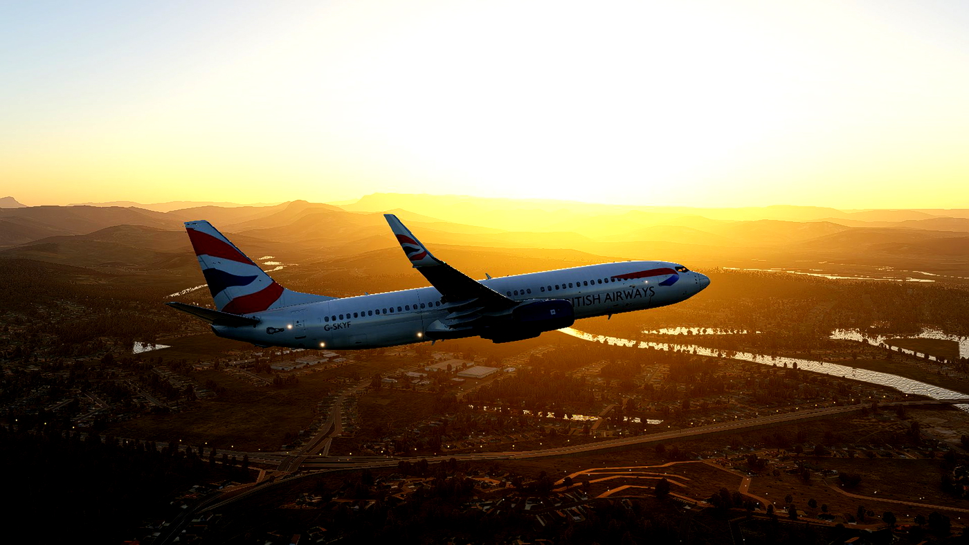 British Airways Boeing 737-800 Zibo (738) Livery - X-Plane.to