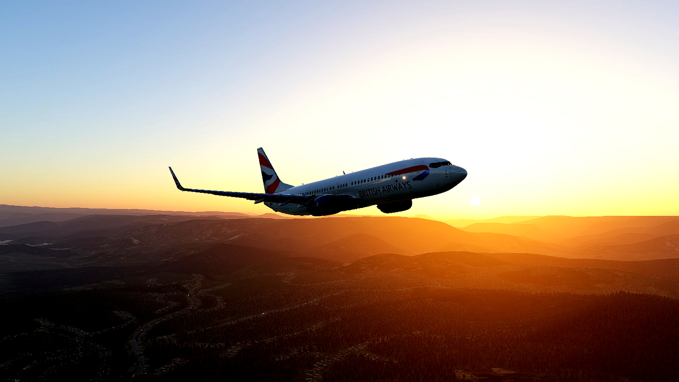 British Airways Boeing 737-800 Zibo (738) Livery - X-Plane.to