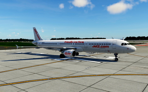 [CFM] Jet2.com ─ ToLiss Airbus A321 9H-SLC » X-Plane 12