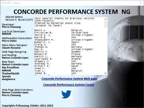 Concorde Performance System New Generation » X-Plane 12