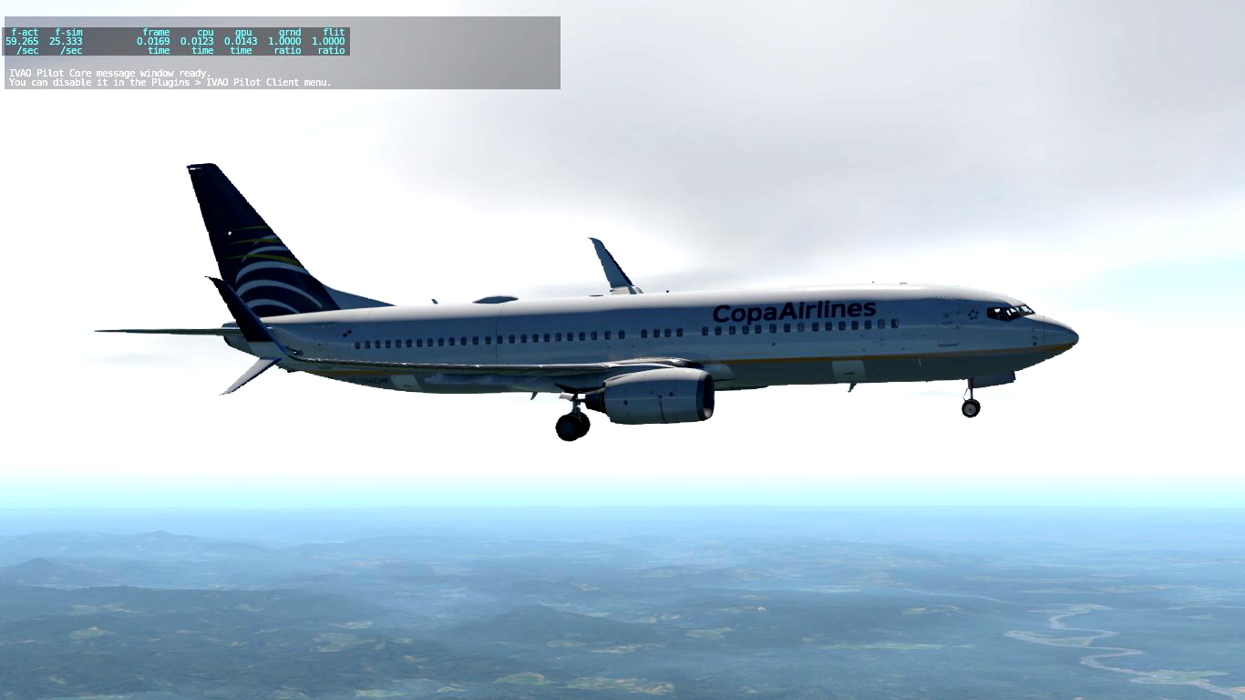 Copa Airlines (HP-1846CMP) Zibo 737-800X - X-Plane.to