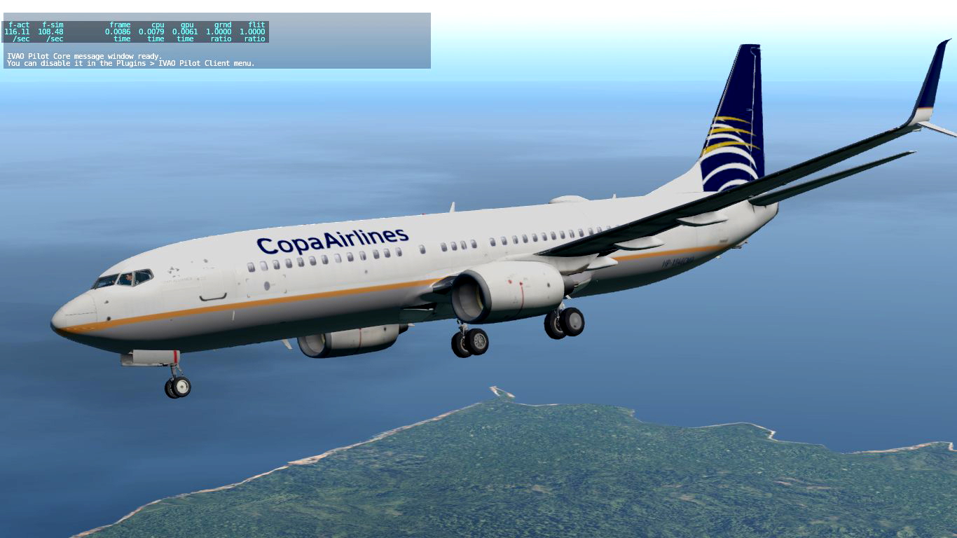 Copa Airlines (HP-1846CMP) Zibo 737-800X - X-Plane.to