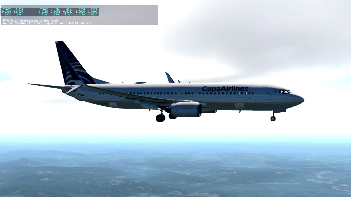 Copa Airlines (HP-1846CMP) Zibo 737-800X - X-Plane.to