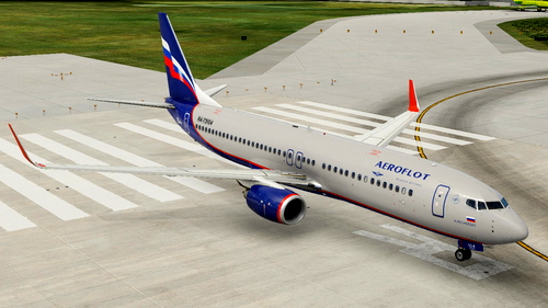 [COPIBARA PACK] AEROFLOT / RA - 73104 / RA-73089 / BOENG 737-800 ZIBO ...