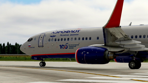 [COPIBARA PACK] AEROFLOT / RA - 73104 / RA-73089 / BOENG 737-800 ZIBO ...