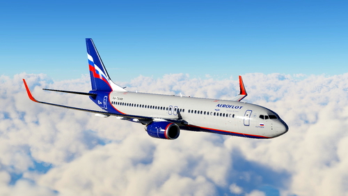 [COPIBARA PACK] AEROFLOT / RA - 73104 / RA-73089 / BOENG 737-800 ZIBO ...