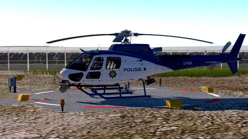 CowanSimulation H125 South African Police » X-Plane 12