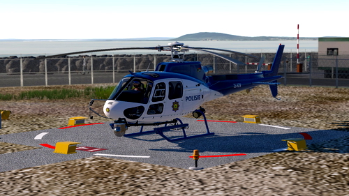 CowanSimulation H125 South African Police » X-Plane 12