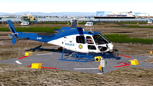 CowanSimulation H125 South African Police » X-Plane 12